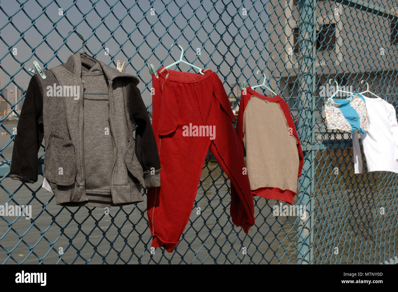 Bra fence hi-res stock photography and images - Alamy