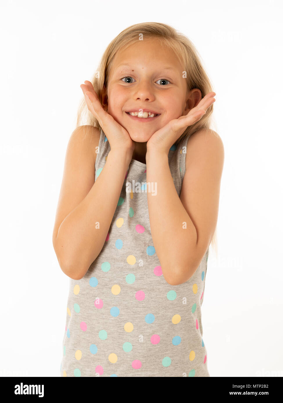 Really Excited Kid Face