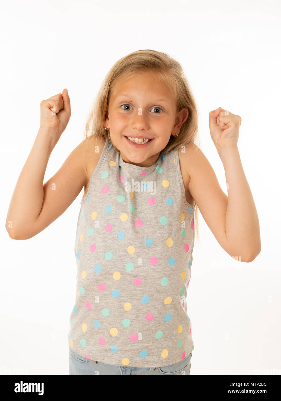 Close up portrait. Cute charming happy, excited, funny, cheerful young ... Close up portrait. Cute charming happy, excited, funny, cheerful young ...