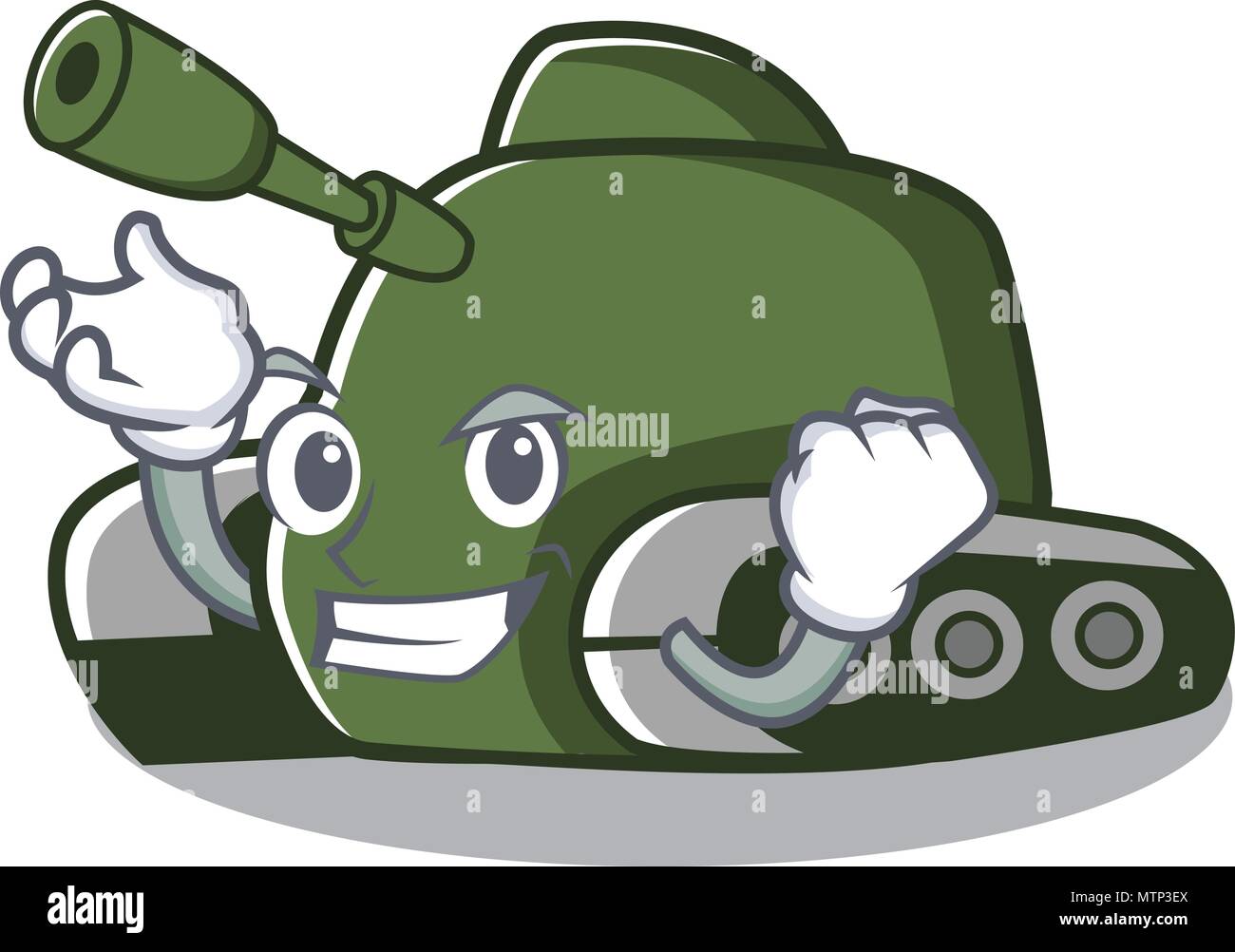 Successful tank character cartoon style Stock Vector Image & Art - Alamy