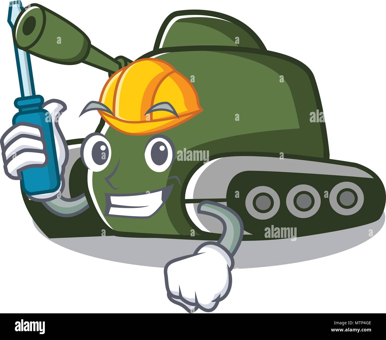 Automotive tank mascot cartoon style Stock Vector Image & Art - Alamy