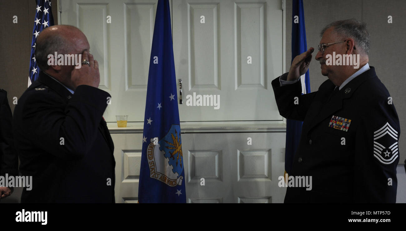 Col. David Piesch retired at Hurlburt Field, Fla., Feb. 1, 2017. (U.S ...