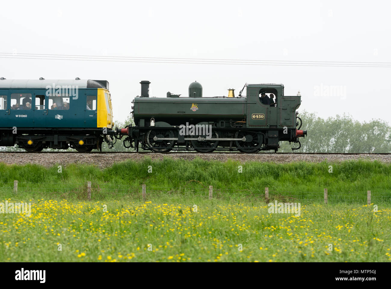 Pannier tank steam locomotive hi-res stock photography and images - Alamy