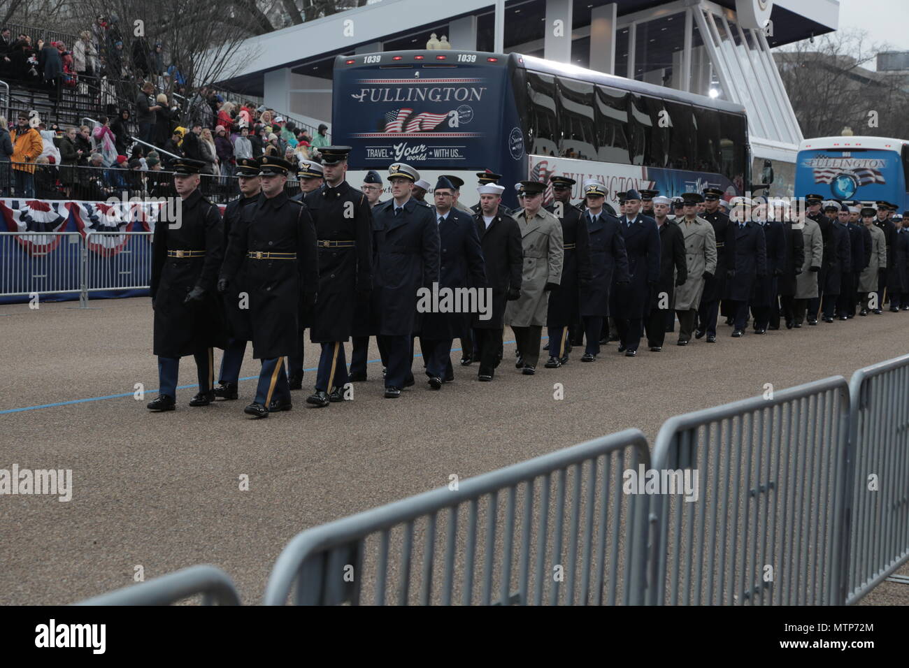 The 58th Presidential Inauguration parade for President Donald J. Trump ...