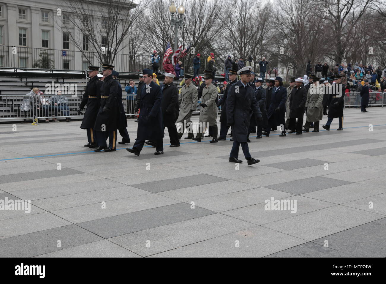 The 58th Presidential Inauguration parade for President Donald J. Trump ...