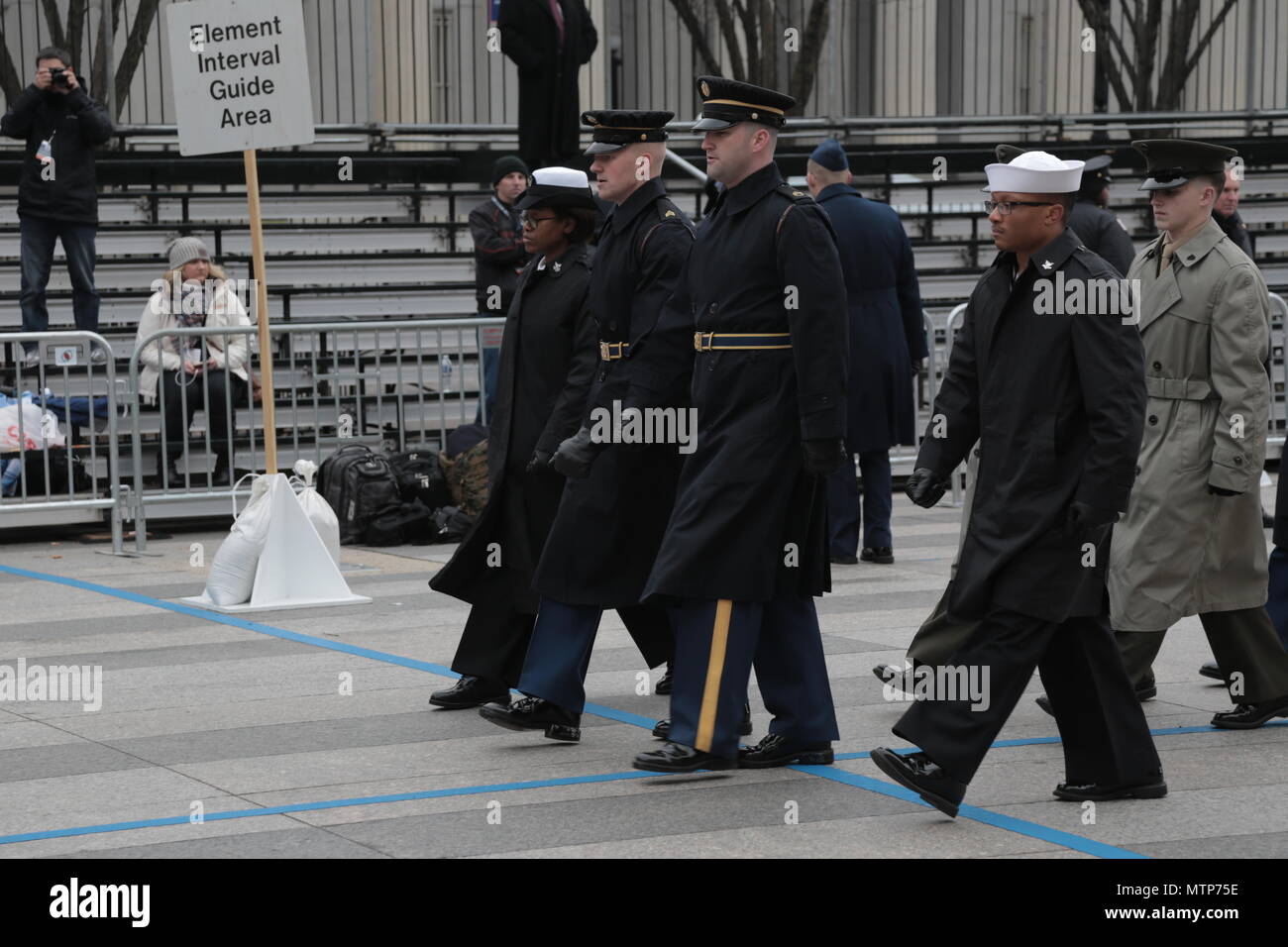The 58th Presidential Inauguration parade for President Donald J. Trump ...