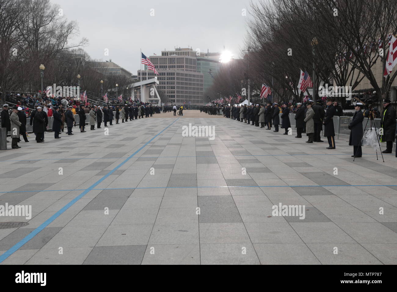 The 58th Presidential Inauguration parade for President Donald J. Trump ...
