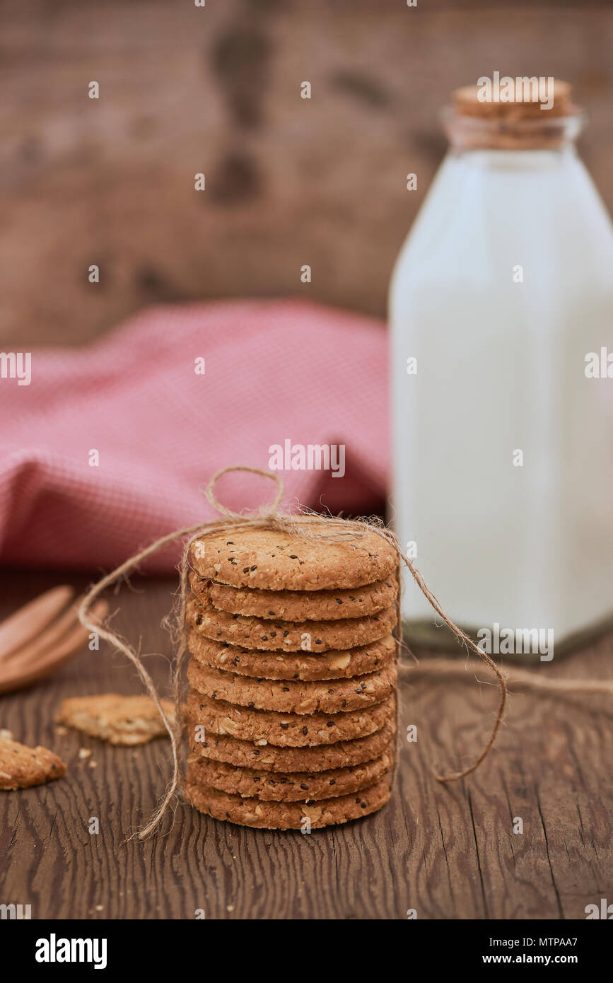 Delicious and beautiful biscuits as a gift Stock Photo - Alamy