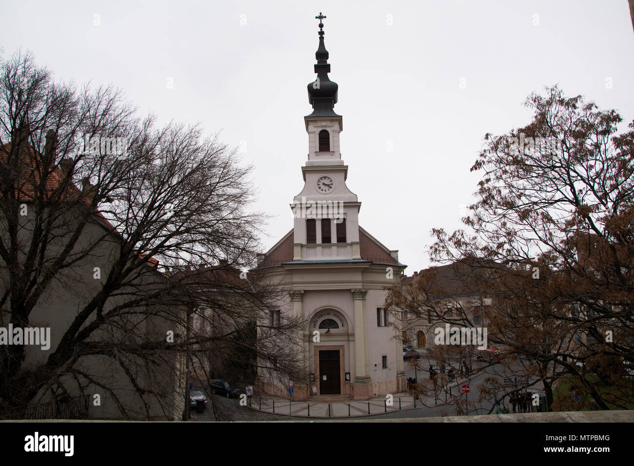 Budapest Hungary, 6th February 2018. Lutheran Church of BudavÃ¡r ...