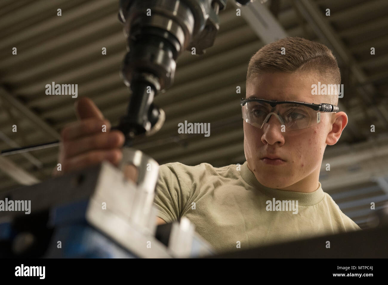 U.S. Air Force Airman 1st Class Walker James, 20th Equipment ...