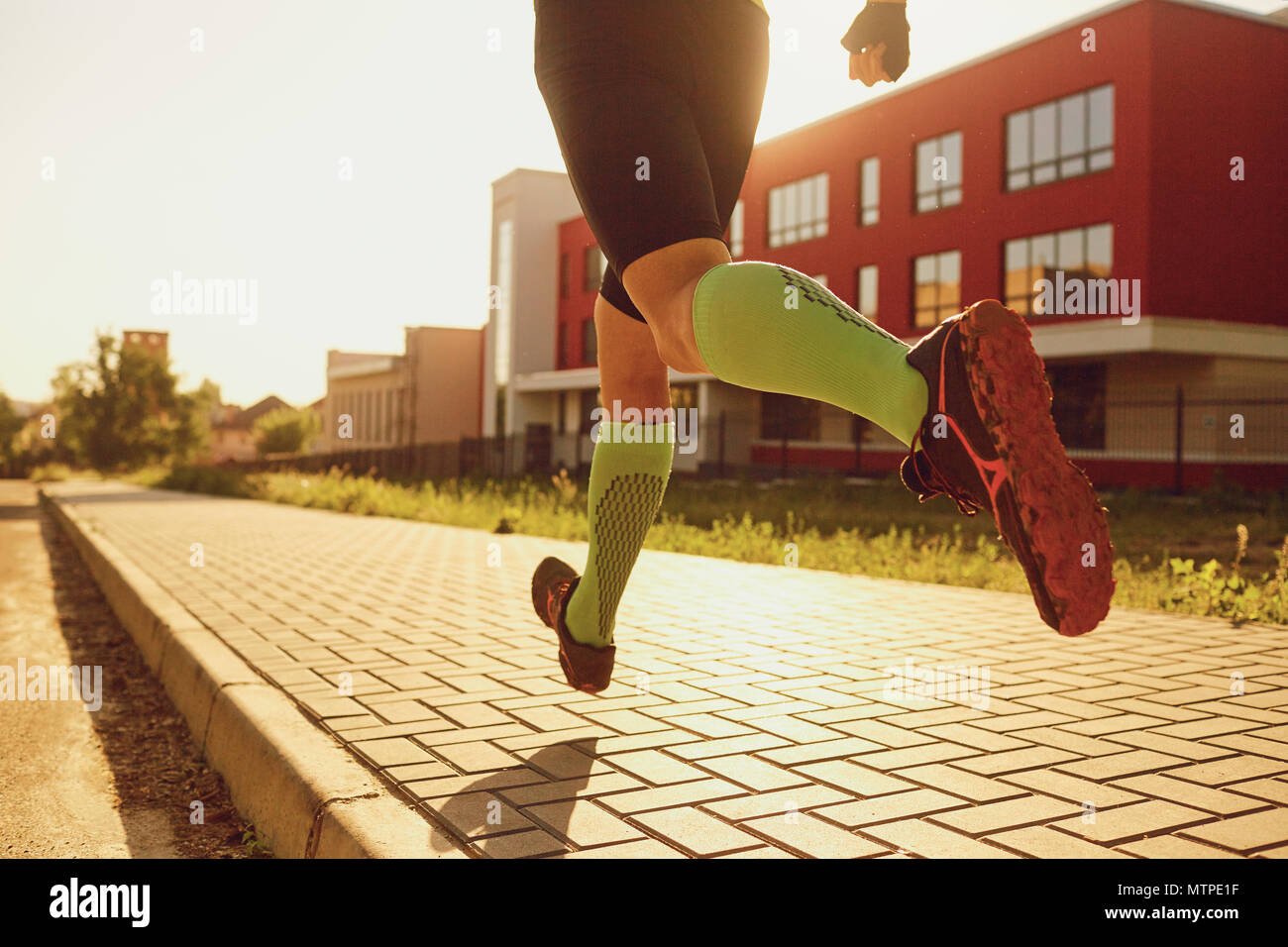 Athletic legs hi-res stock photography and images - Alamy