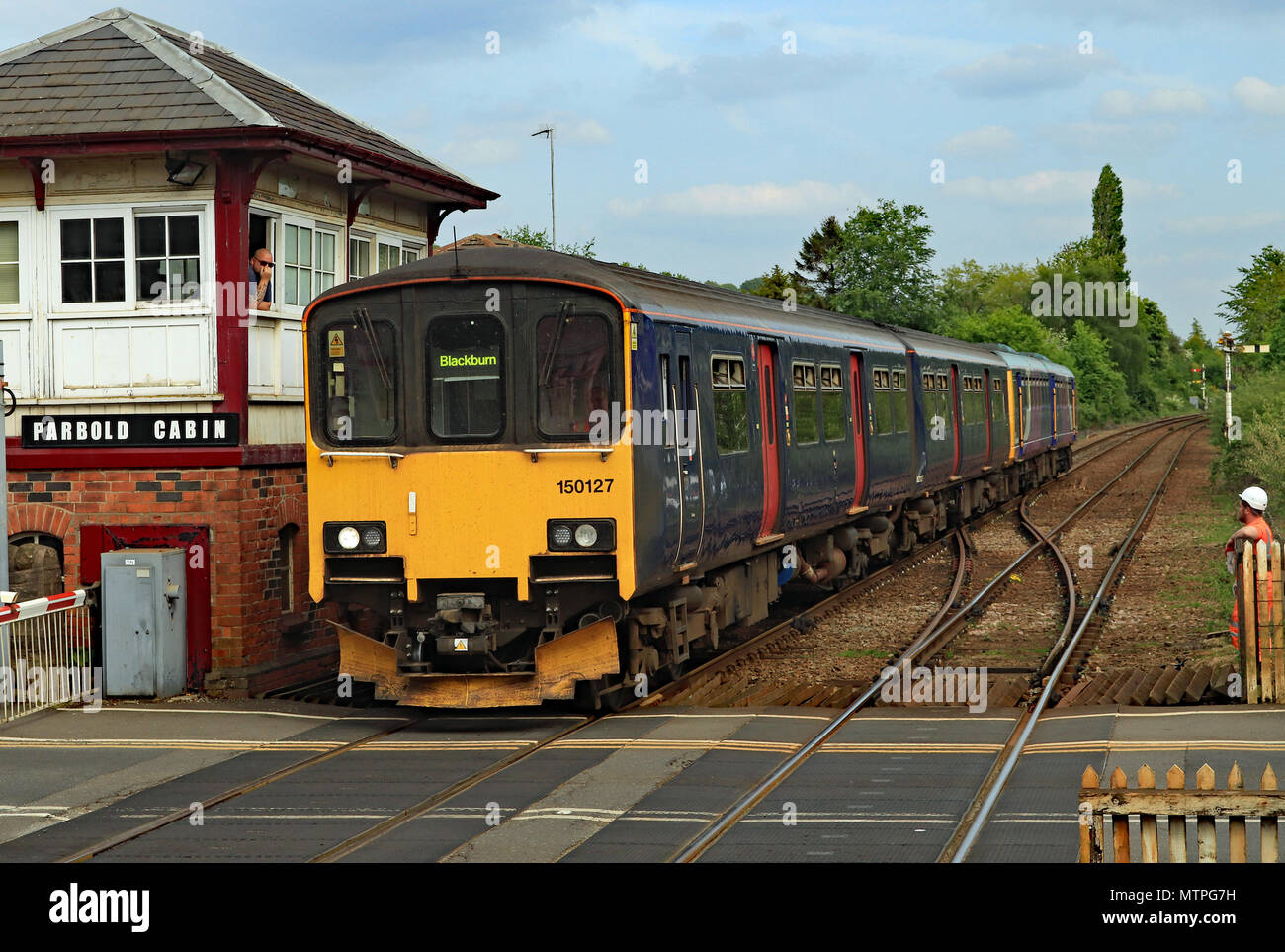 Parbold signal box hi-res stock photography and images - Alamy