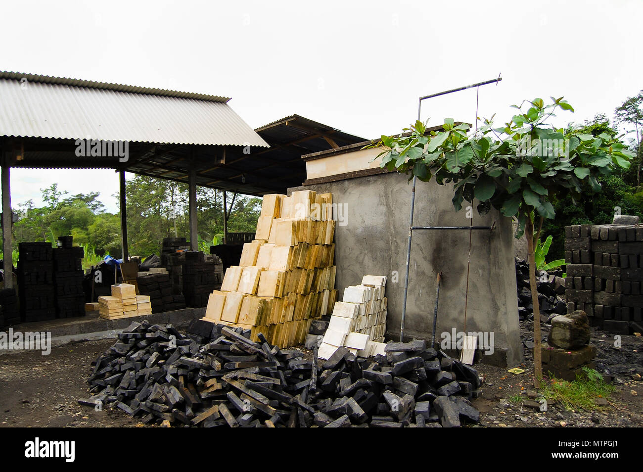 Brick Factory - Bali - Indonesia Stock Photo - Alamy