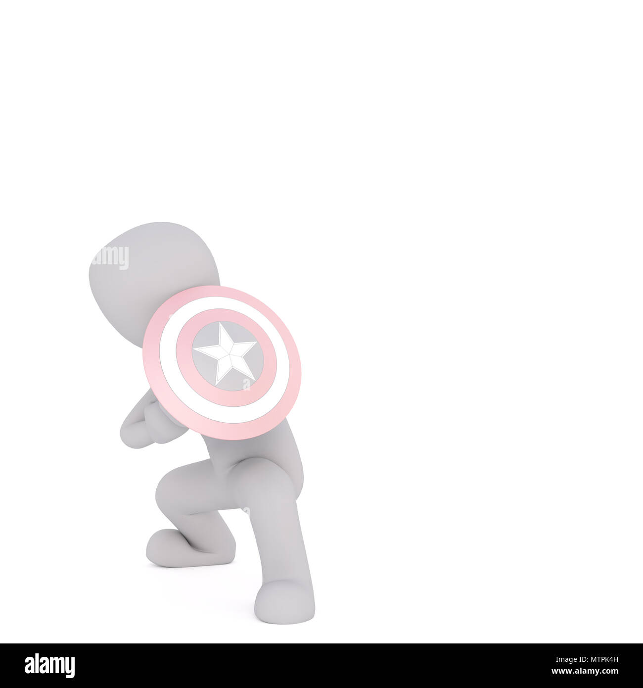 fencing with a shield Stock Photo - Alamy