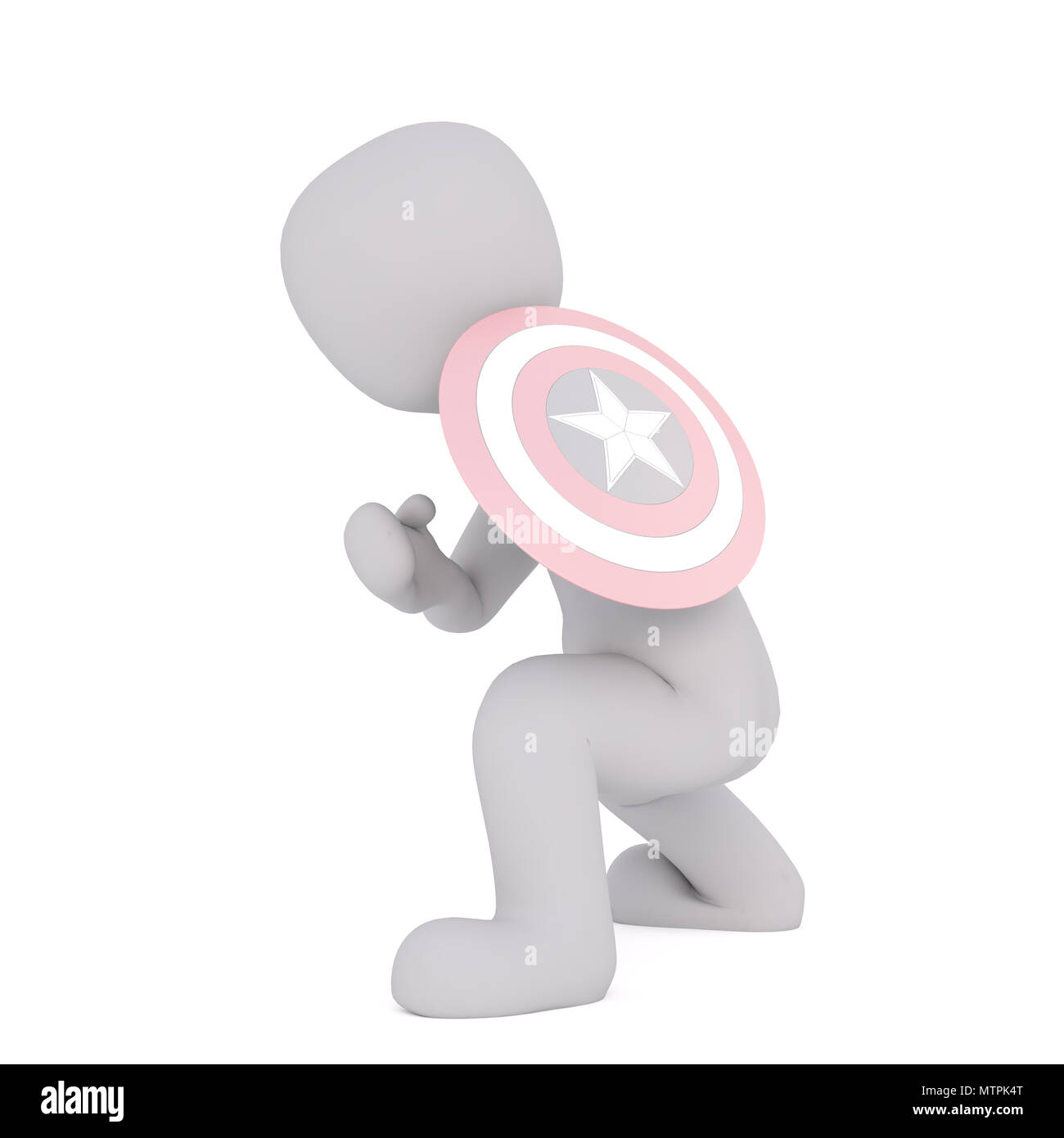 fencing with a shield Stock Photo - Alamy