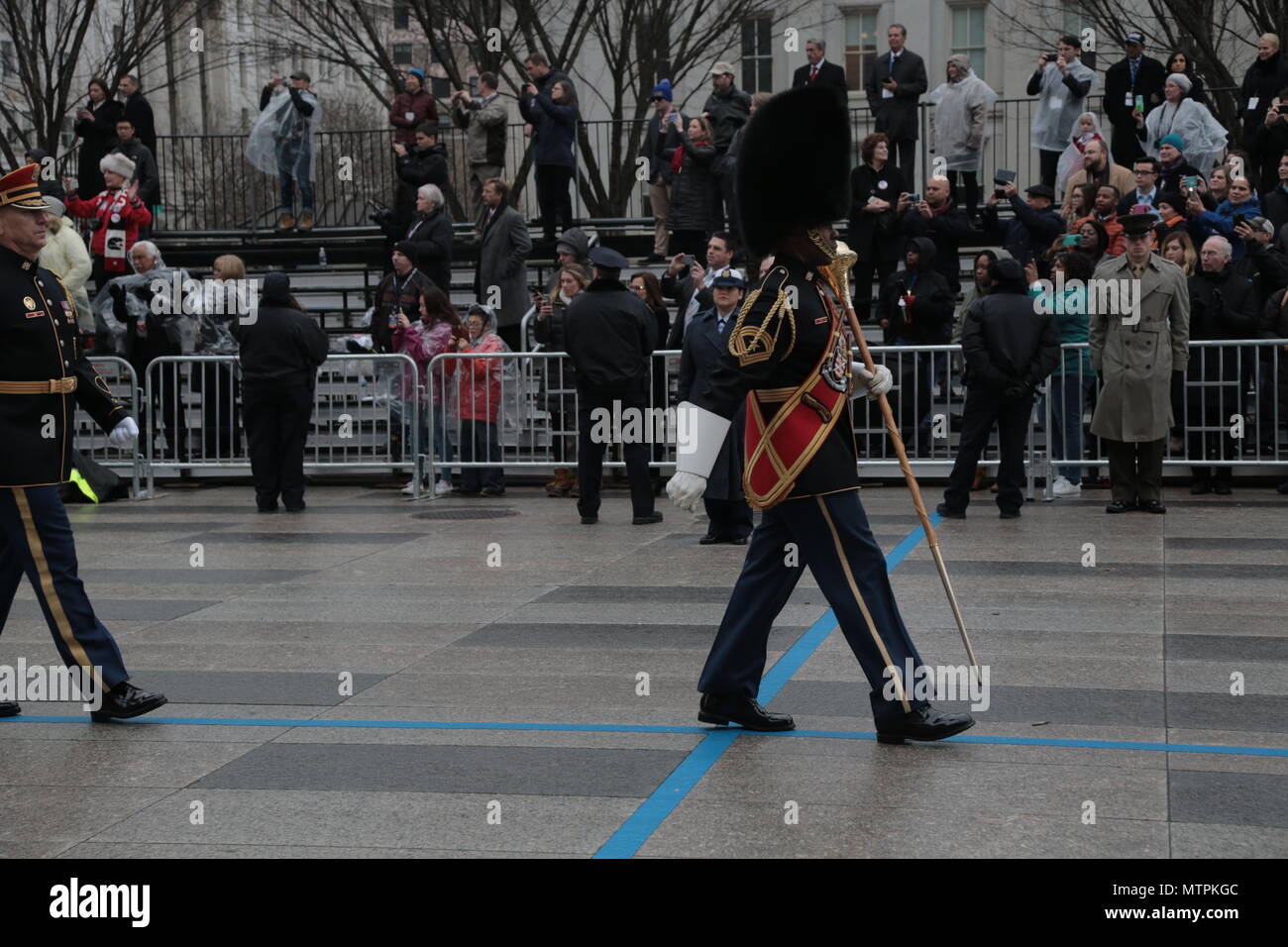 The 58th Presidential Inauguration parade for President Donald J. Trump ...