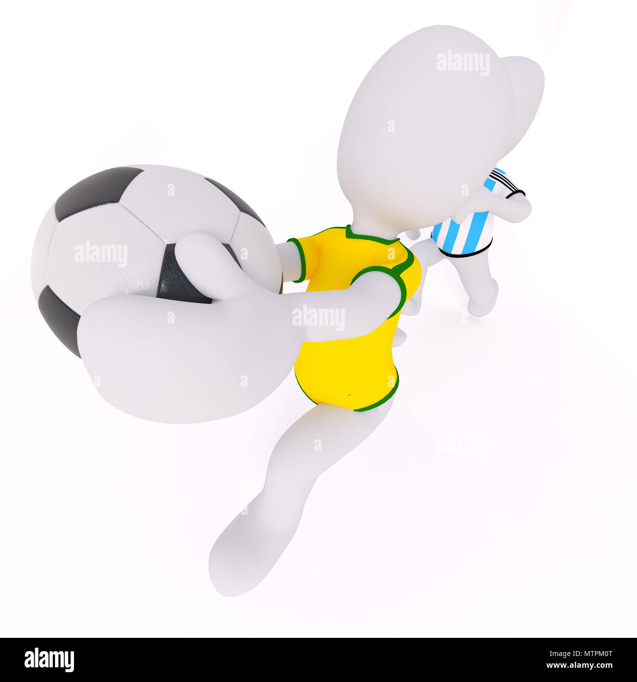 fooball situations on a football game Stock Photo - Alamy