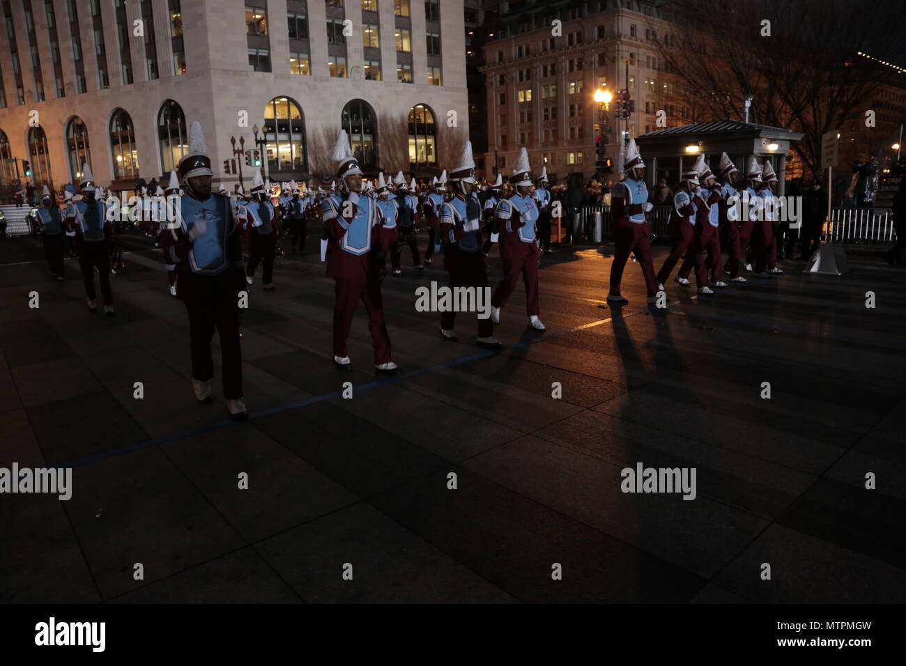 The 58th Presidential Inauguration parade for President Donald J. Trump ...