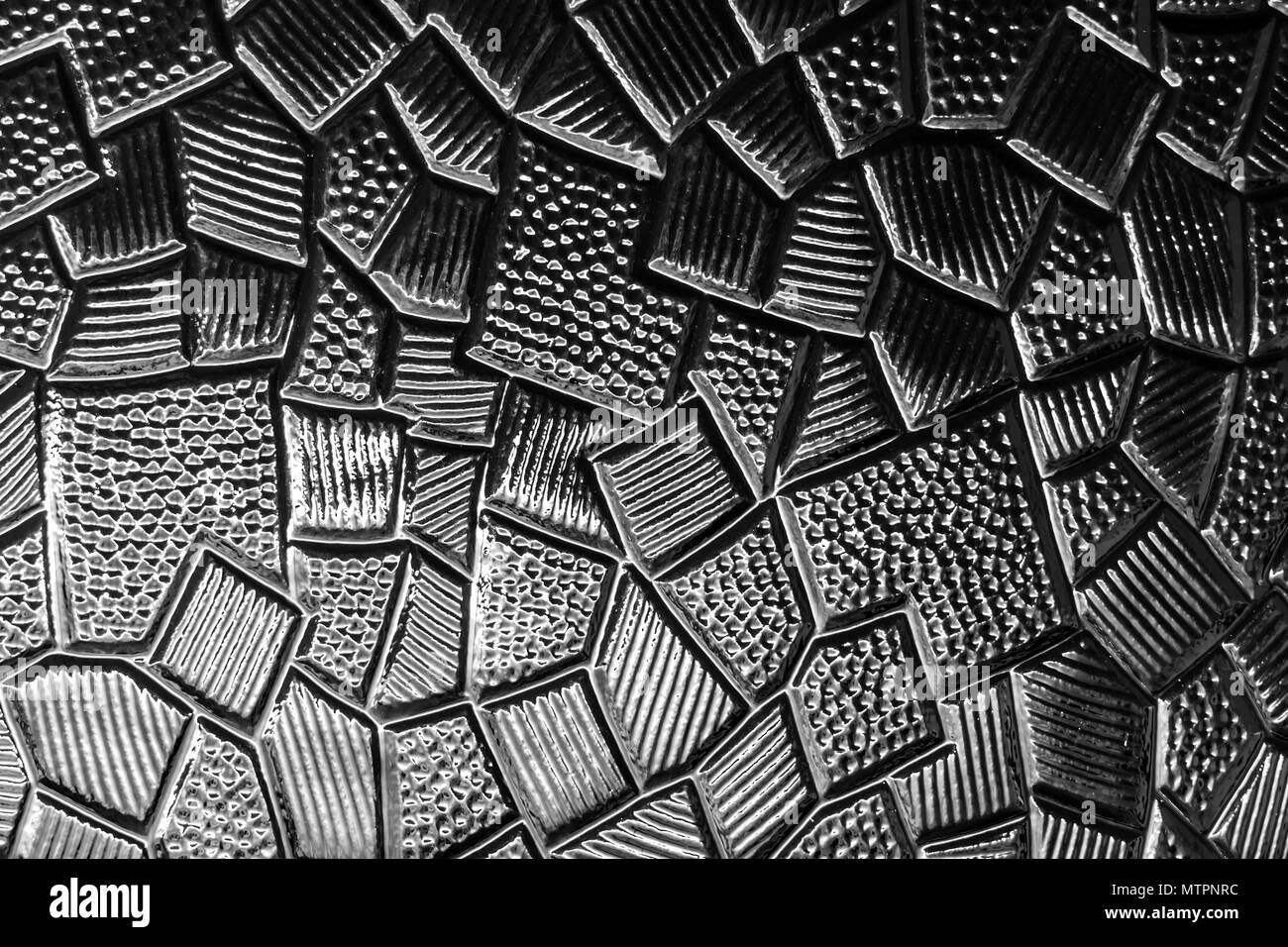 abstract black glass surface textured pattern can be background Stock ...