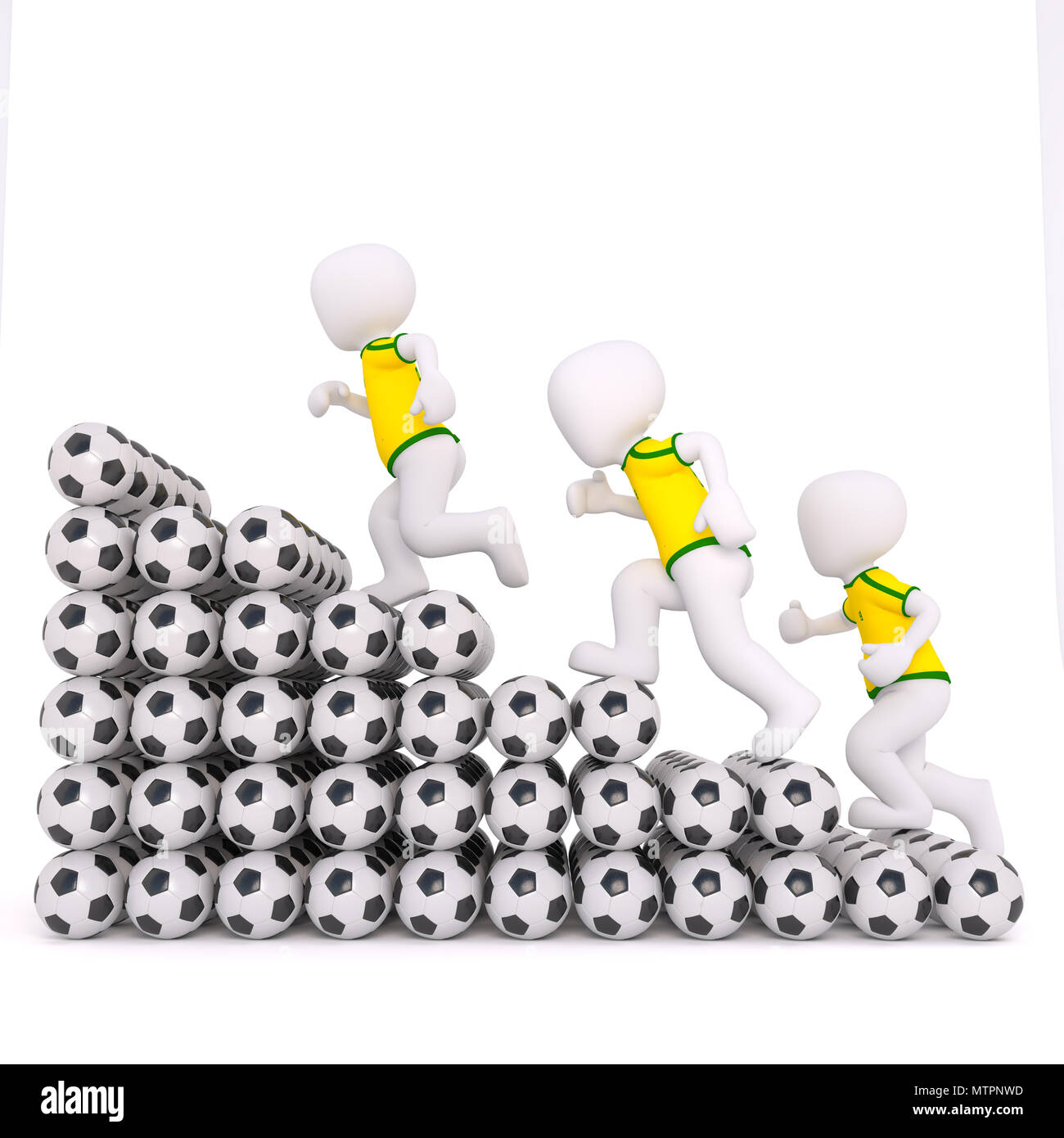 football team is going up Stock Photo - Alamy