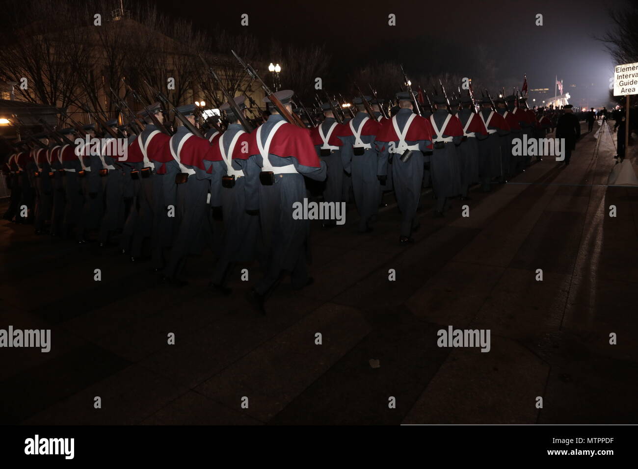 The 58th Presidential Inauguration parade for President Donald J. Trump ...