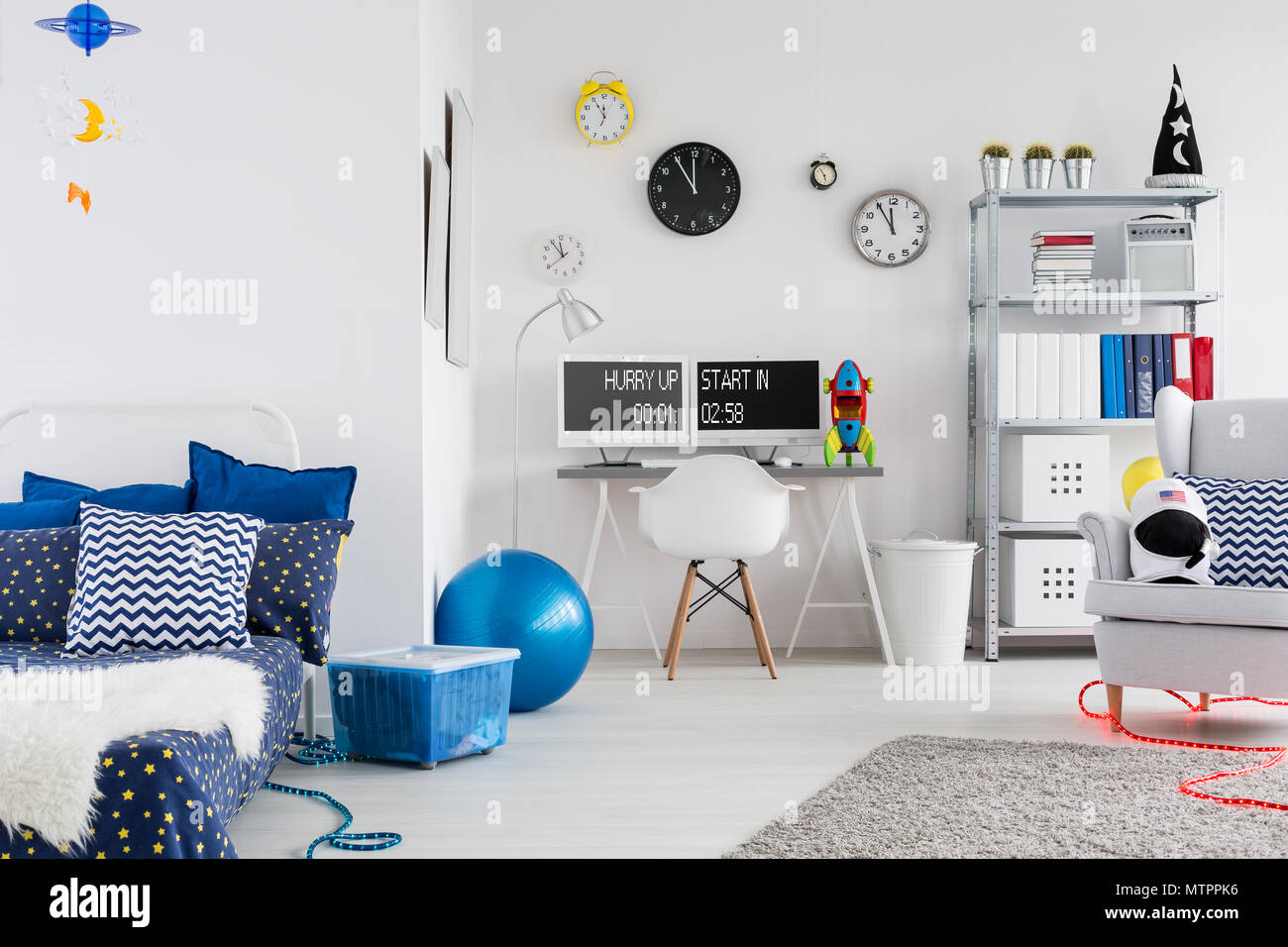 Shot of a modern creative space inspired room for children Stock Photo ...