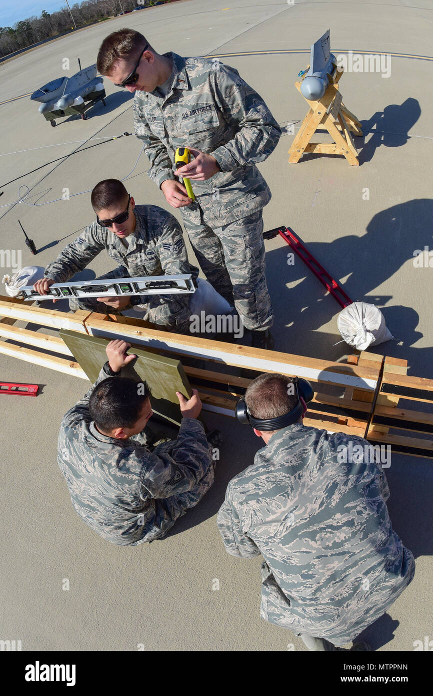 U.S. Air Force Airmen assigned to the 16th and 36th Electronic Warfare ...