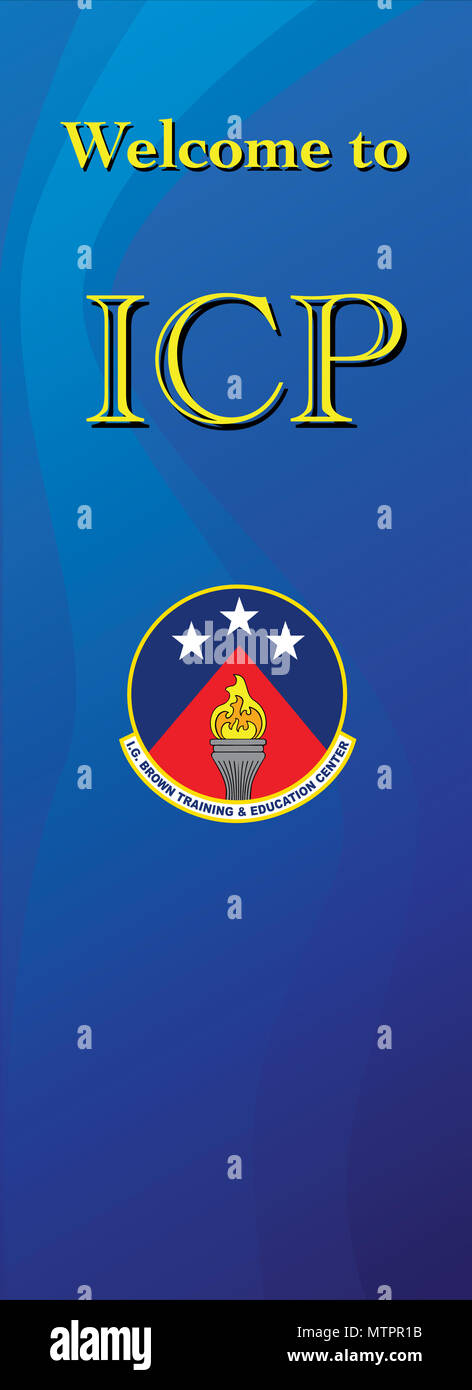 A standing banner advertising the Instructor Certification Program ...