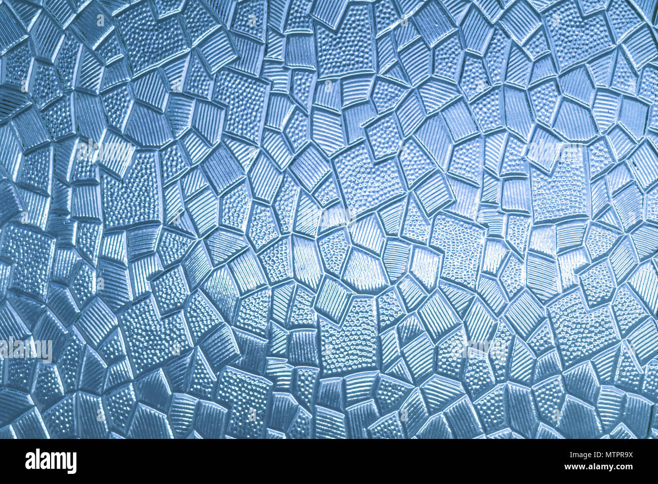 abstract blue glass surface textured pattern can be background Stock ...