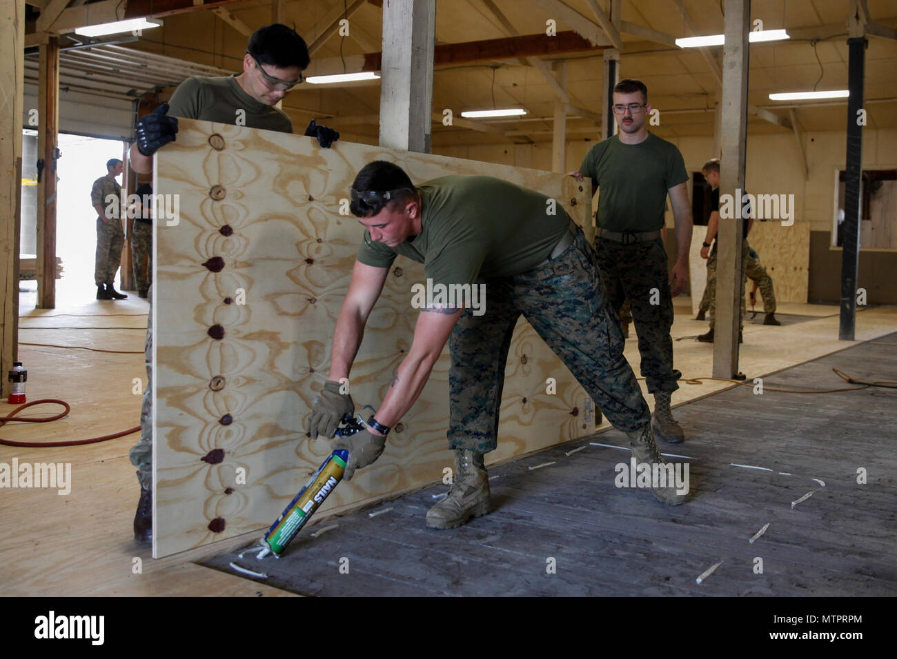 U.S. Marine Lance Cpl. Wesley C. Blankenship, combat engineer with ...