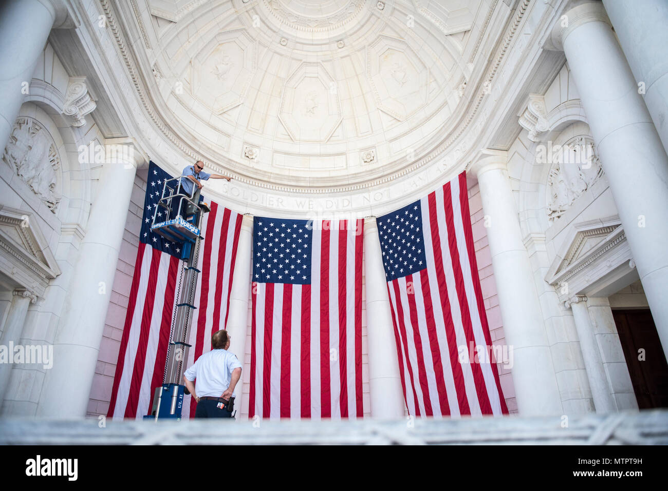 Dan Frye (top left), facilities maintenance electrian, Arlington ...