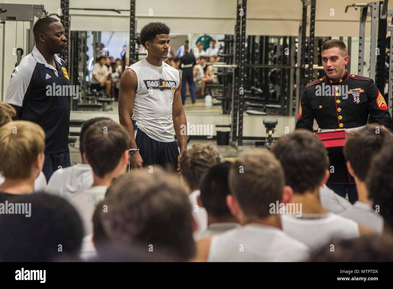 Sergeant David K. Randall, a local recruiter with Recruiting Station ...