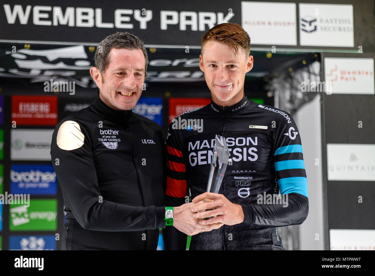 Connor Swift of Madison Genesis fastest lap and sprint winner 2018 OVO ...