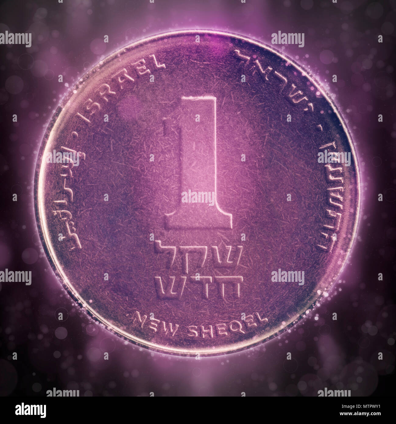 New shekel coins hi-res stock photography and images - Alamy