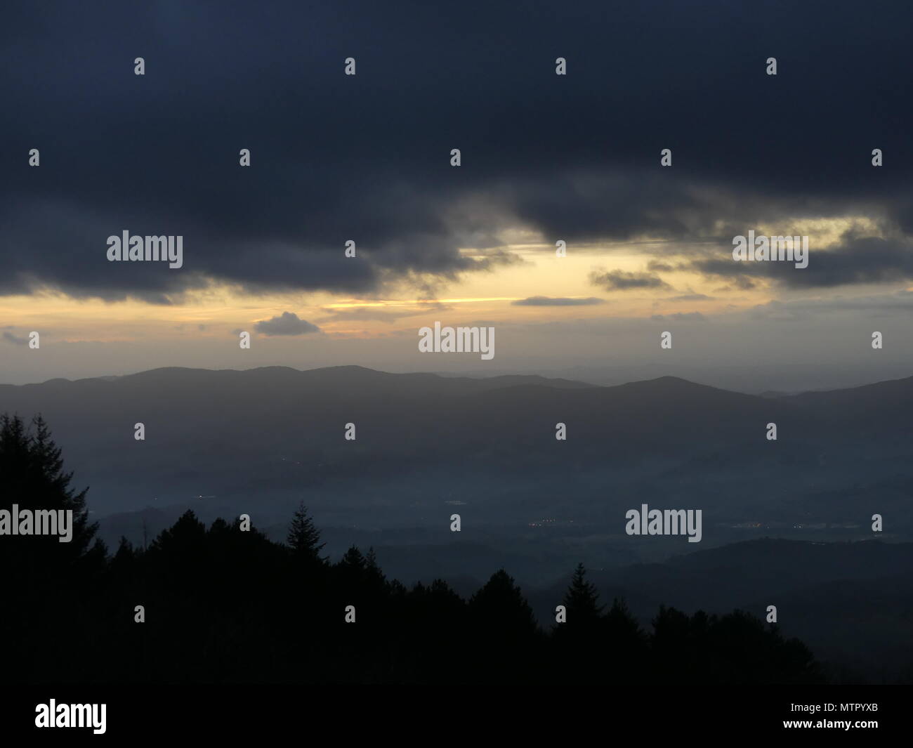 the dark is coming Stock Photo - Alamy