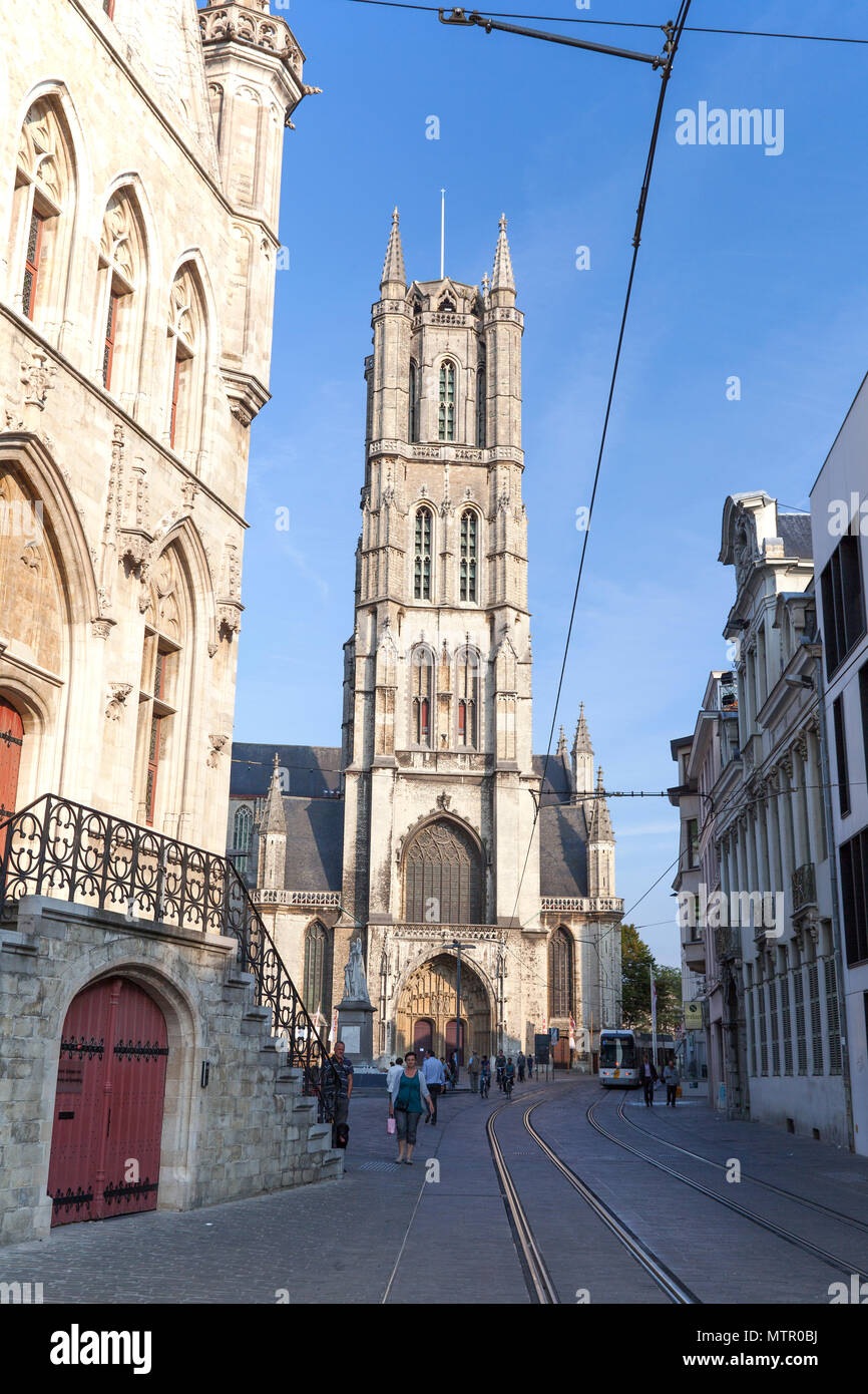 Ghent cathedral hi-res stock photography and images - Alamy