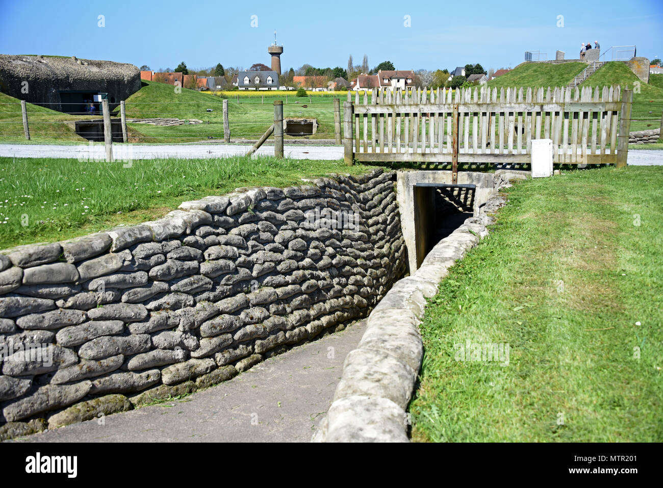 D-Day, German Merville Battery, WW II, Calvados, Normandy, France ...