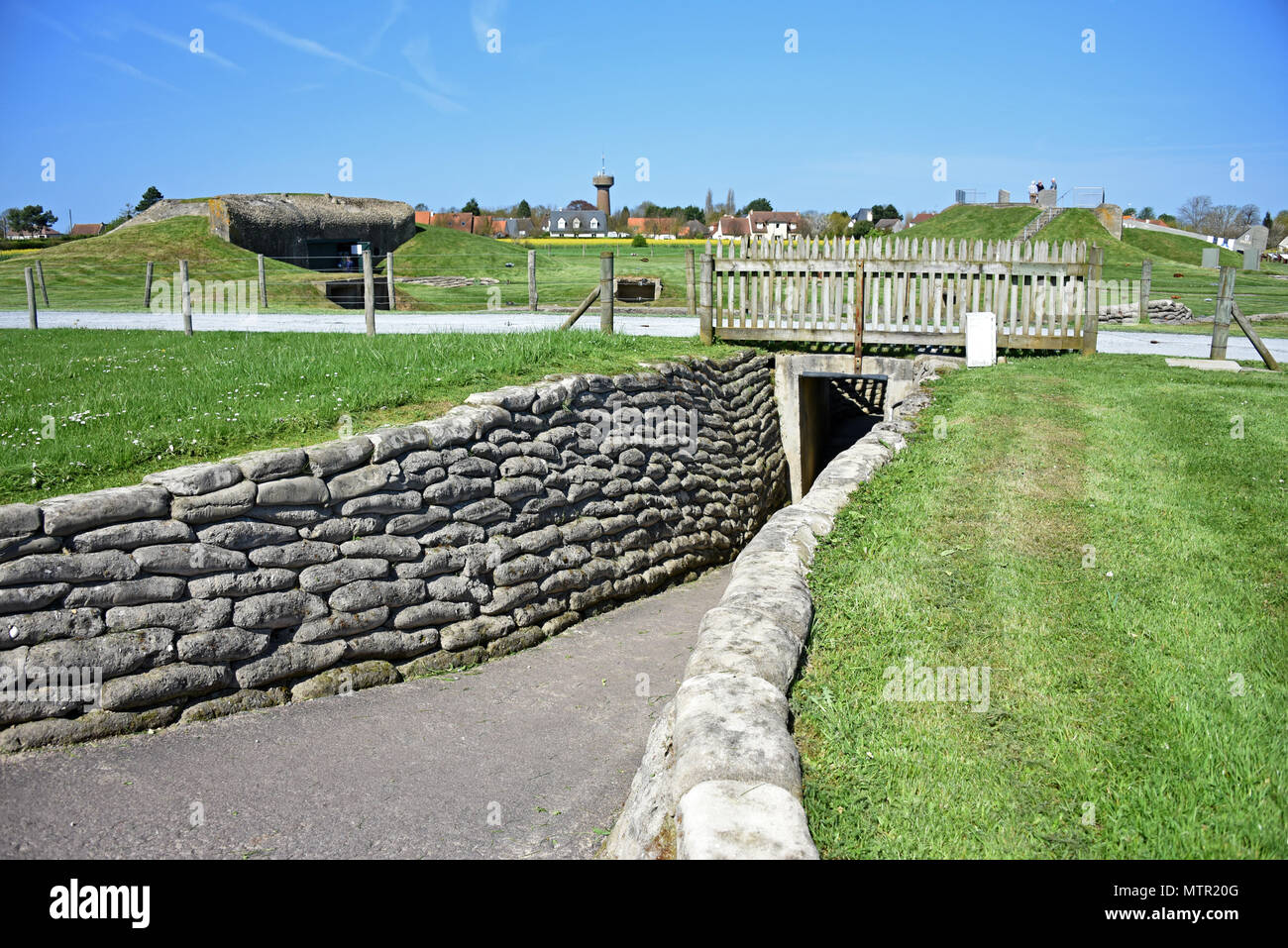 D-Day, German Merville Battery, WW II, Calvados, Normandy, France ...