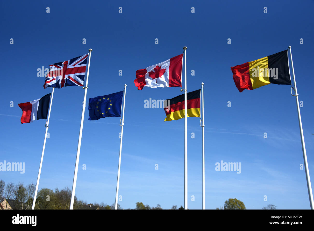 D-Day, German Merville Battery, WW II, Calvados, Normandy, France ...