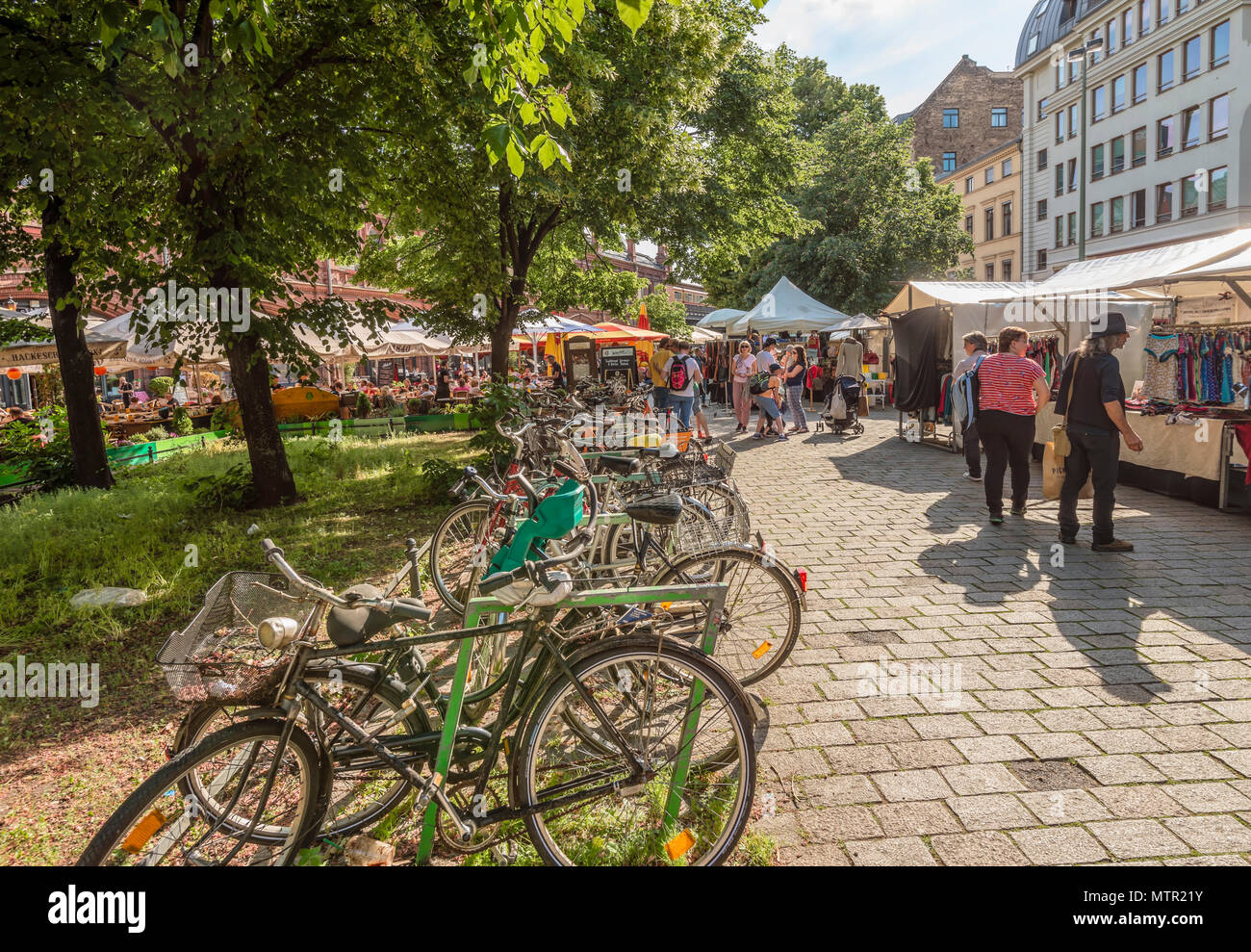 The Hackescher Markt In Berlin Stock Photos & The Hackescher Markt In ...