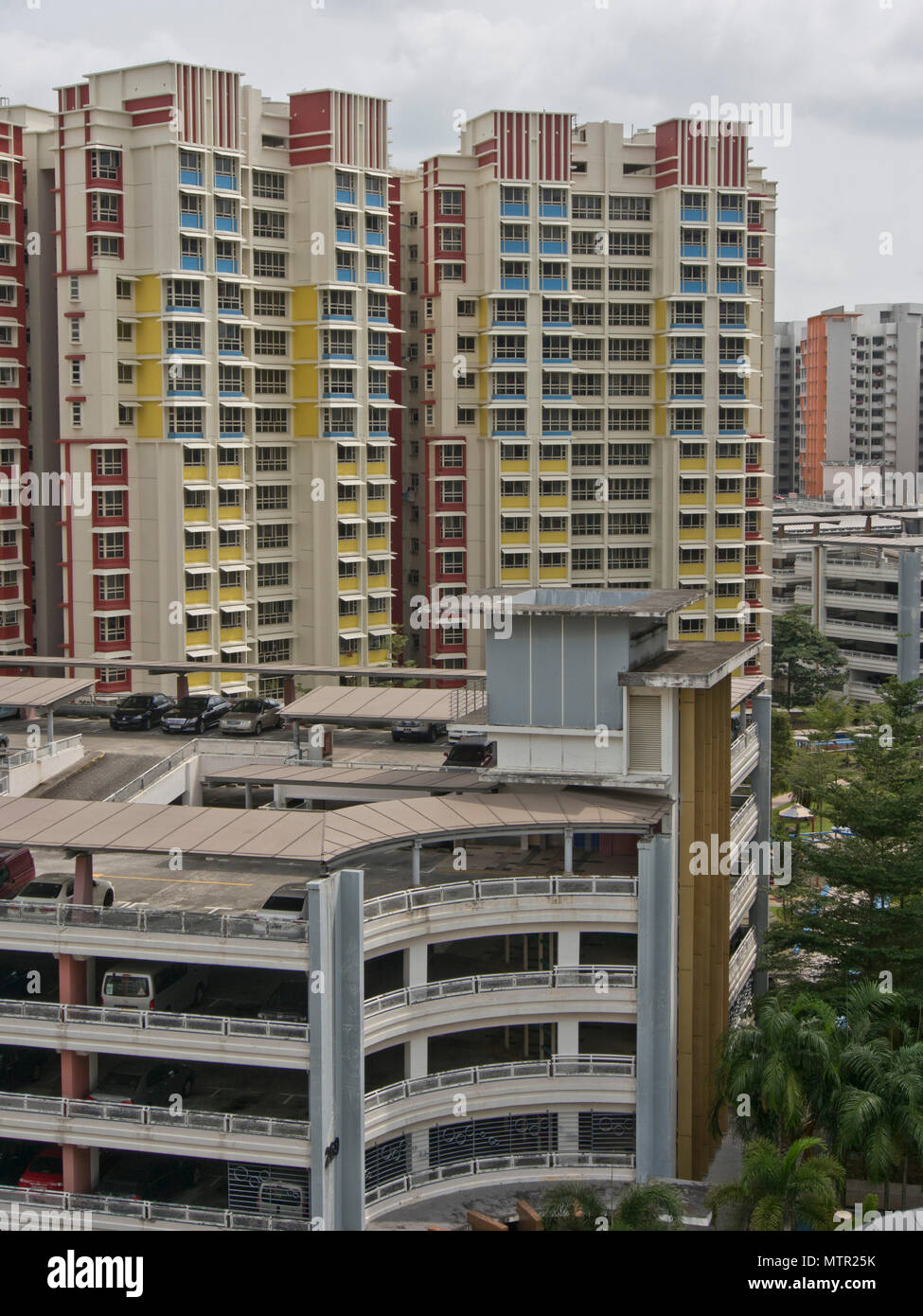 Singapore hdb residents hi-res stock photography and images - Alamy
