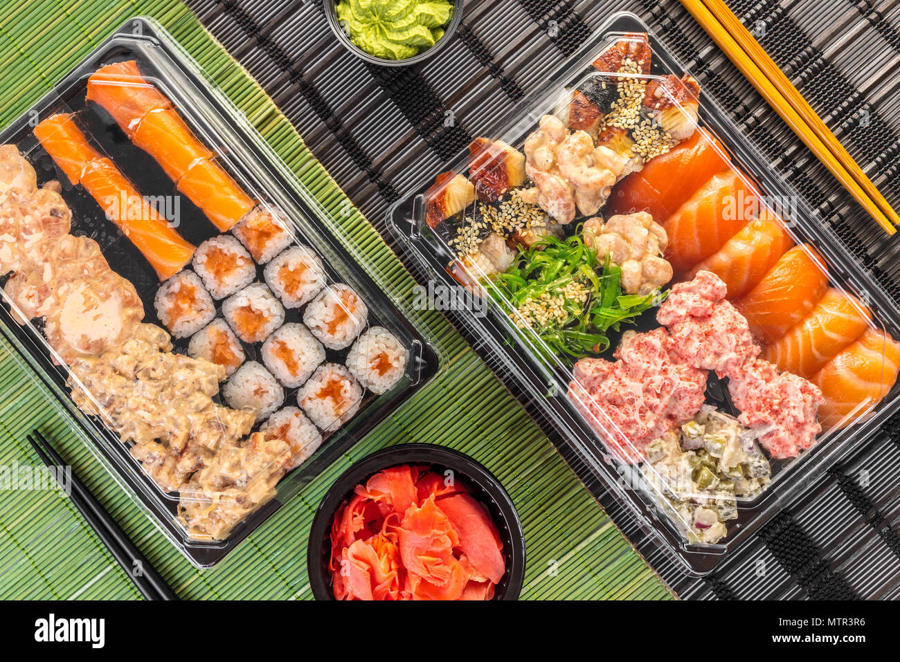 Japan traditional sushi package hi-res stock photography and images - Alamy