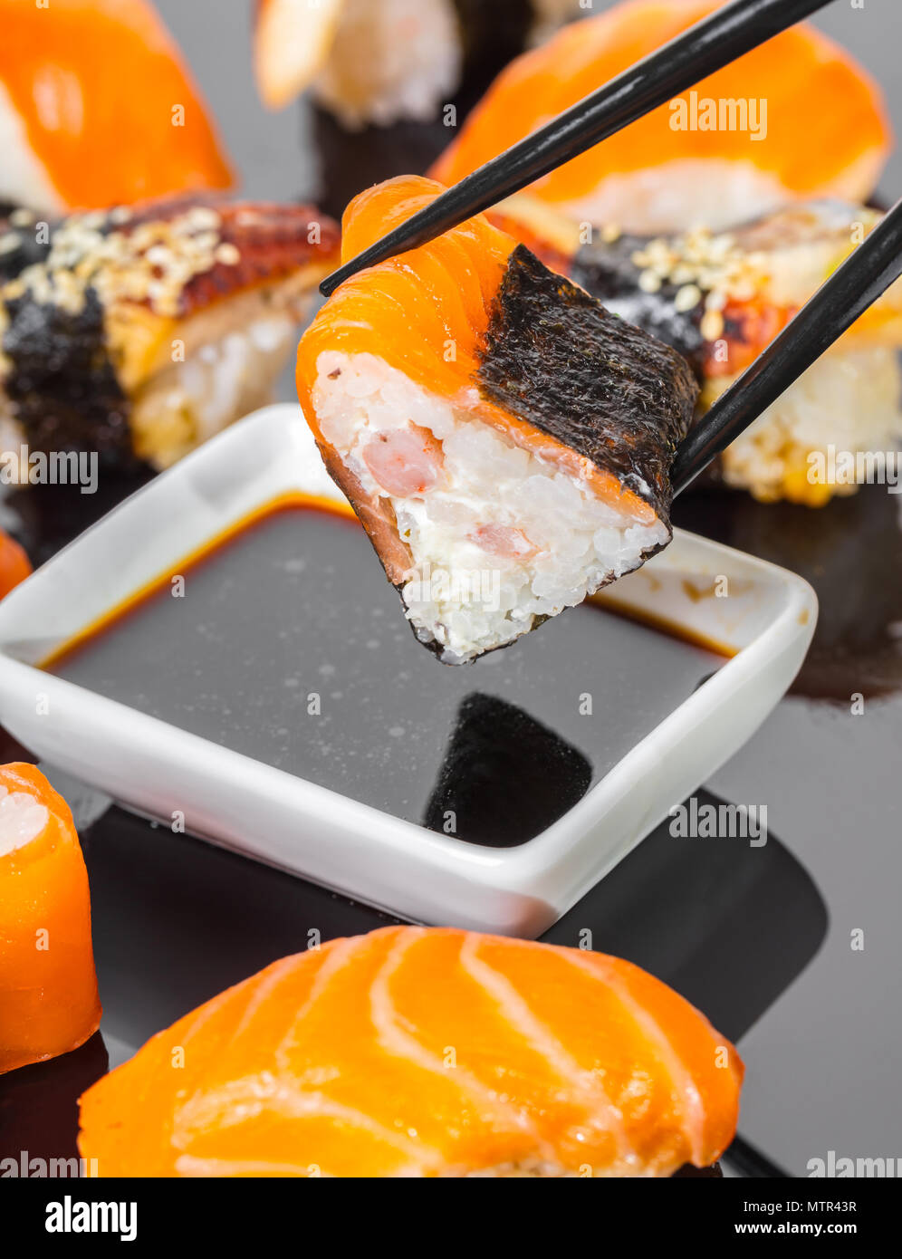 Chopsticks keep roll hi-res stock photography and images - Alamy