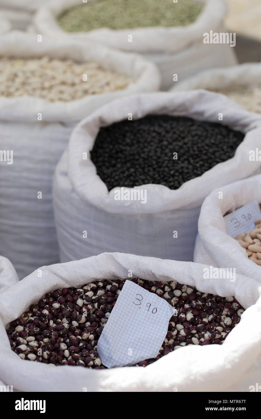 Bags of beans hi-res stock photography and images - Alamy