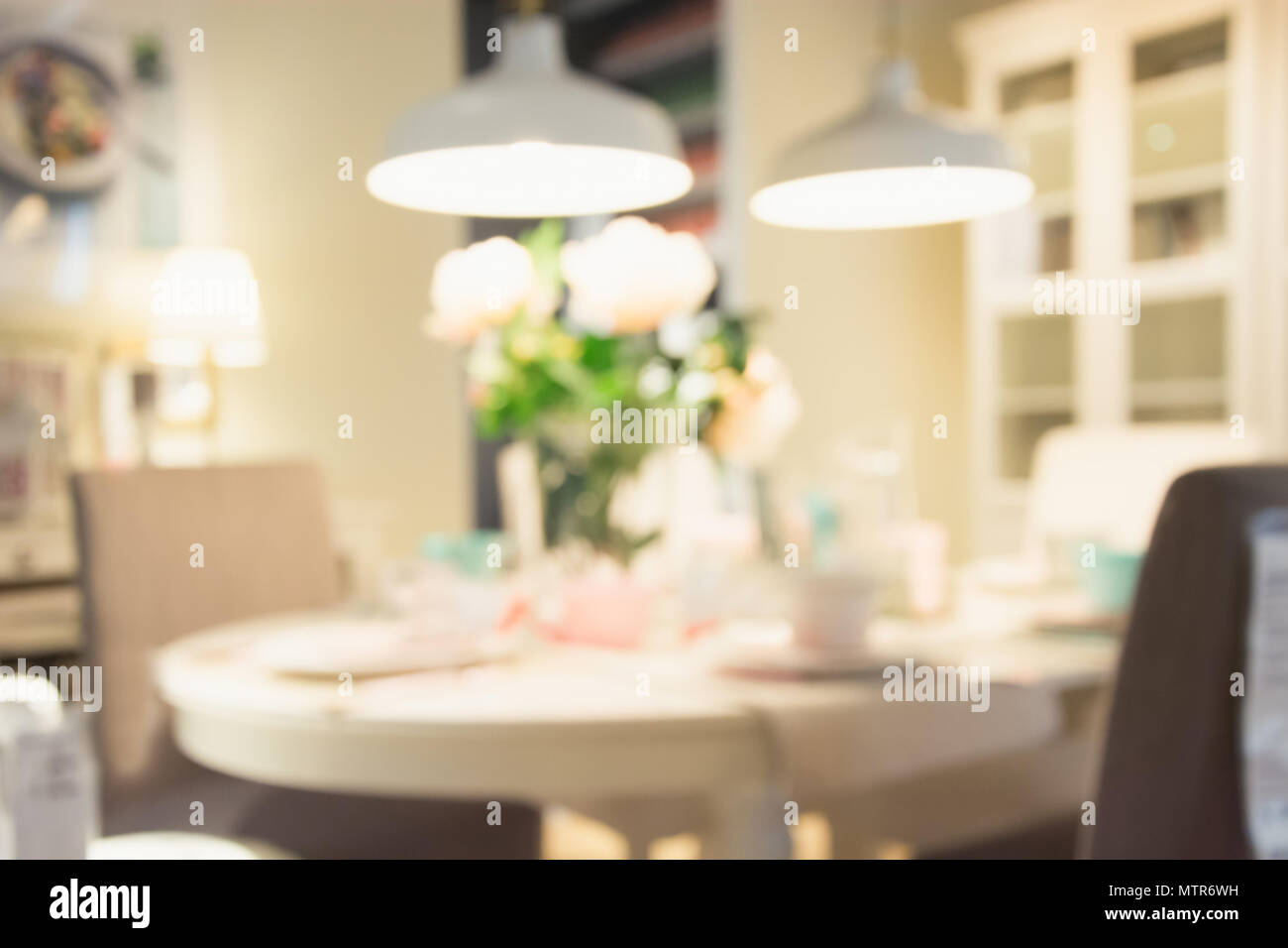 Light pastel cafe interior hi-res stock photography and images - Alamy