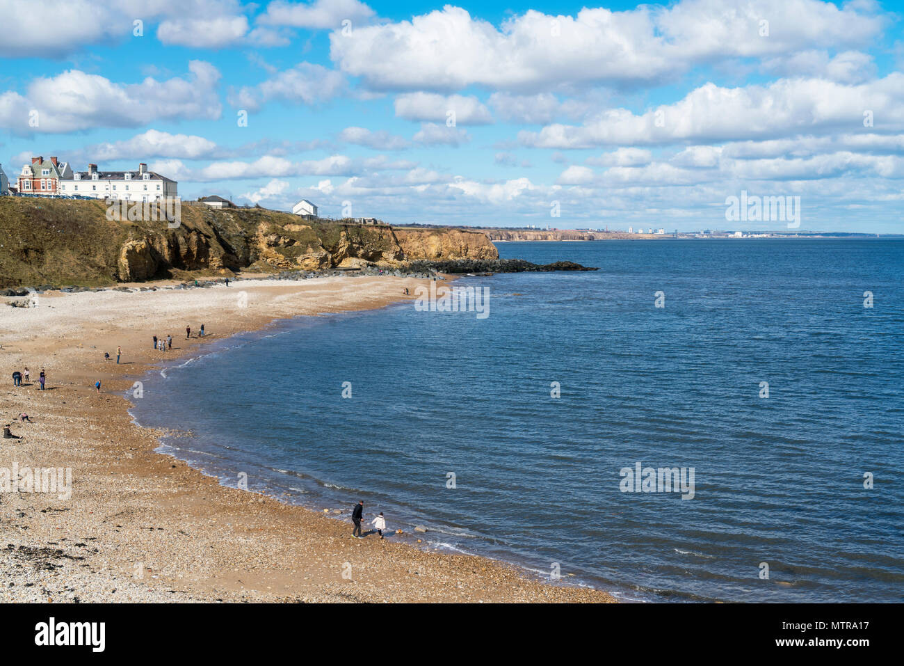 Seaham beach, Cleveland, County Durham, England, UK Stock Photo - Alamy