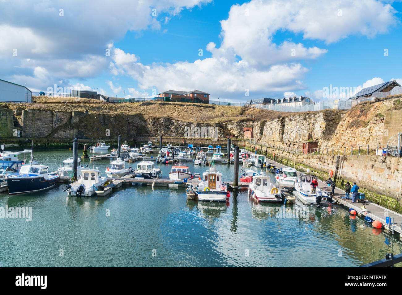 Seaham marina, harbour, Cleveland, County Durham, England, UK Stock ...