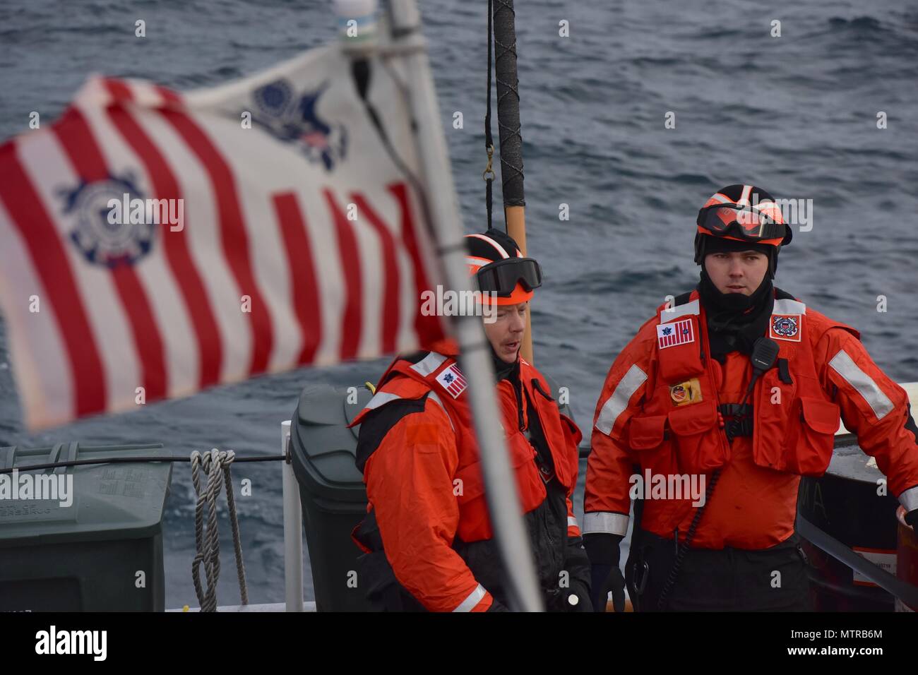 Petty Officer 1st Class Andrew Yeckley and Petty Officer 2nd Class ...