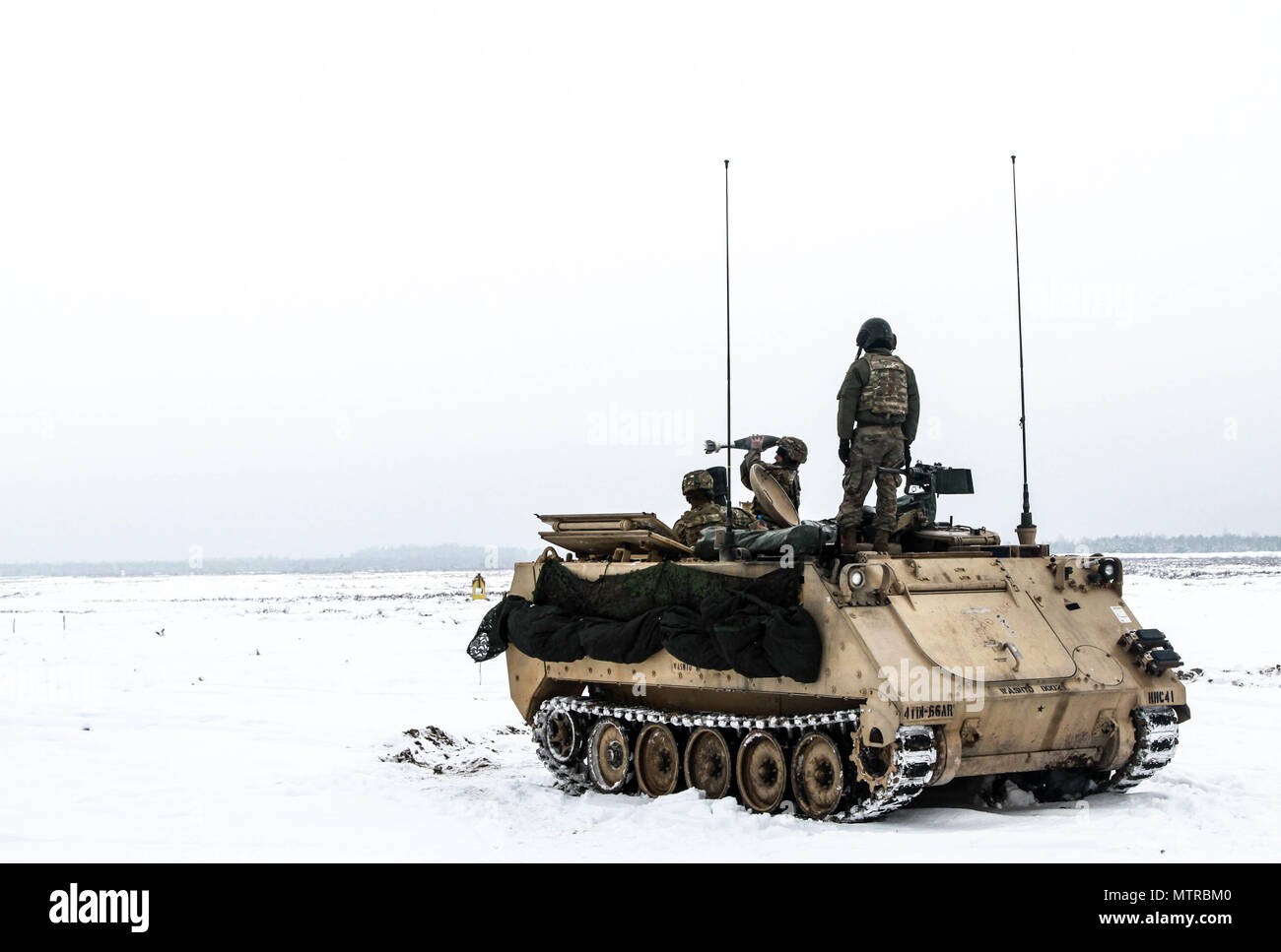 Soldiers from 1st Battalion, 3rd Infantry Regiment, 3rd Armored Combat ...