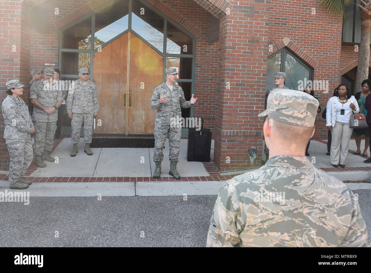 U.S. Air Force Col. Robert Lyman, Joint Base Charleston commander ...